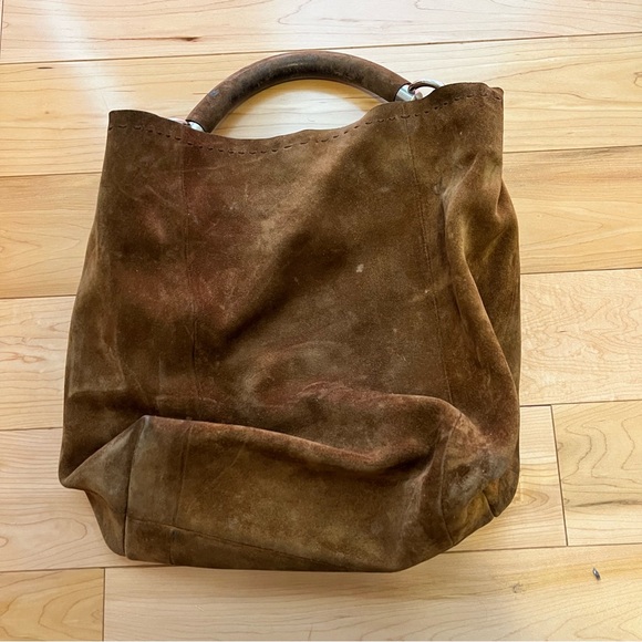 Prada | Bags | Prada Suede Handbag | Poshmark